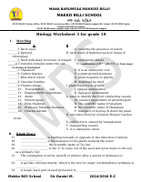 Biology worksheet 3 for grade 10.docx - dirzon